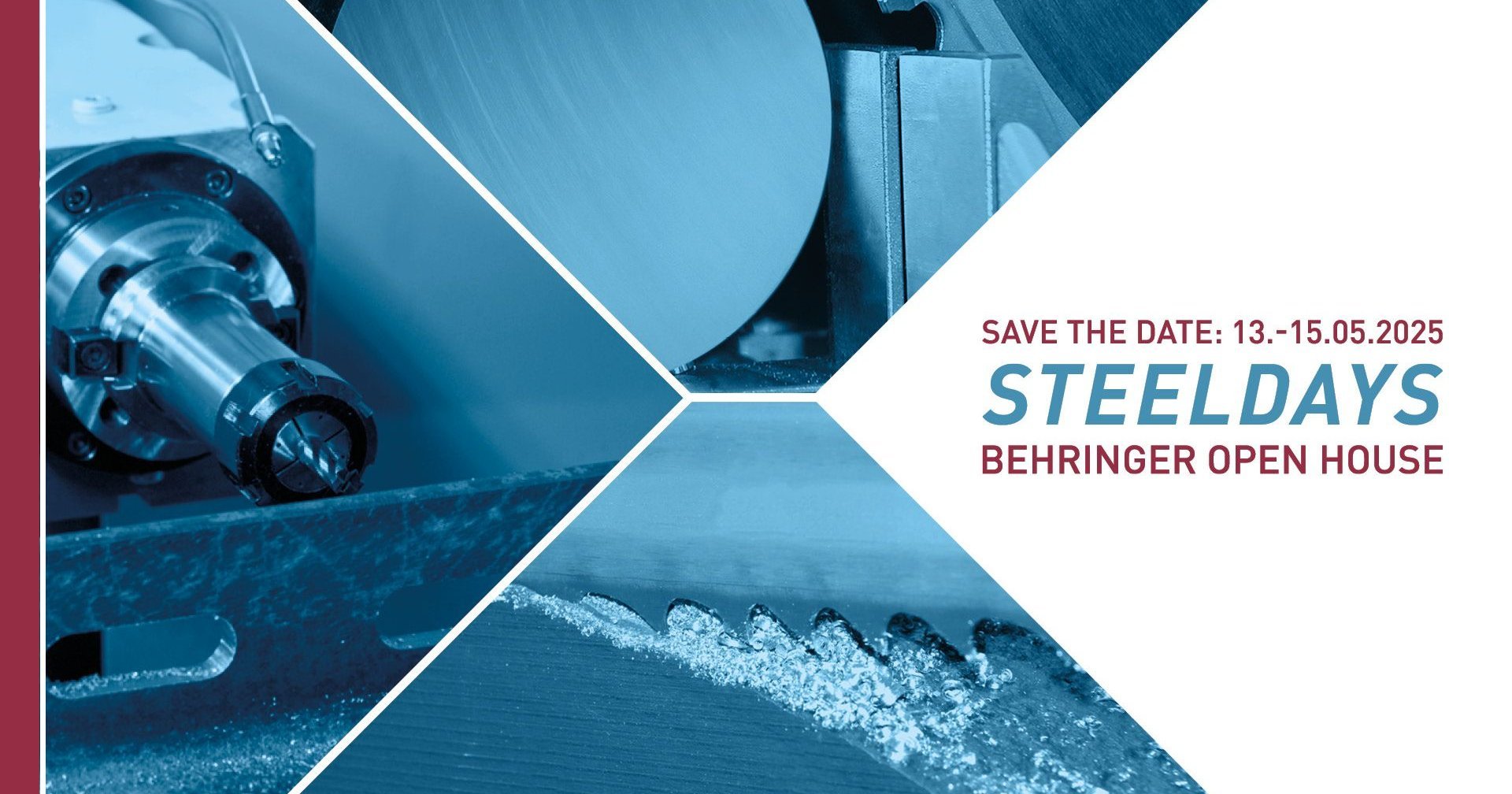 STEELDAYS - Behringer Open House from 13. - 15. May 2025 in Kirchardt